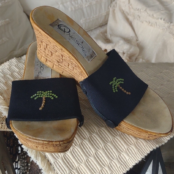 Onesole | Shoes | Onesole Wedge Sandals With 6 Pairs Of Interchangeable ...